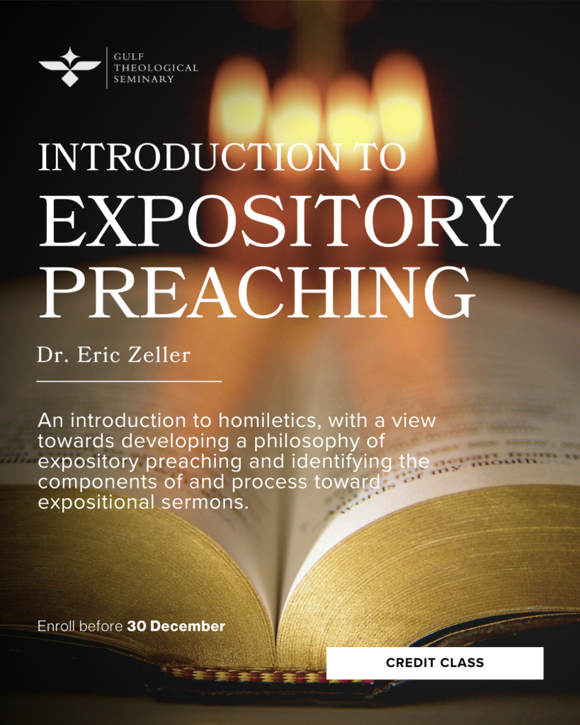 Introduction to Expository Preaching